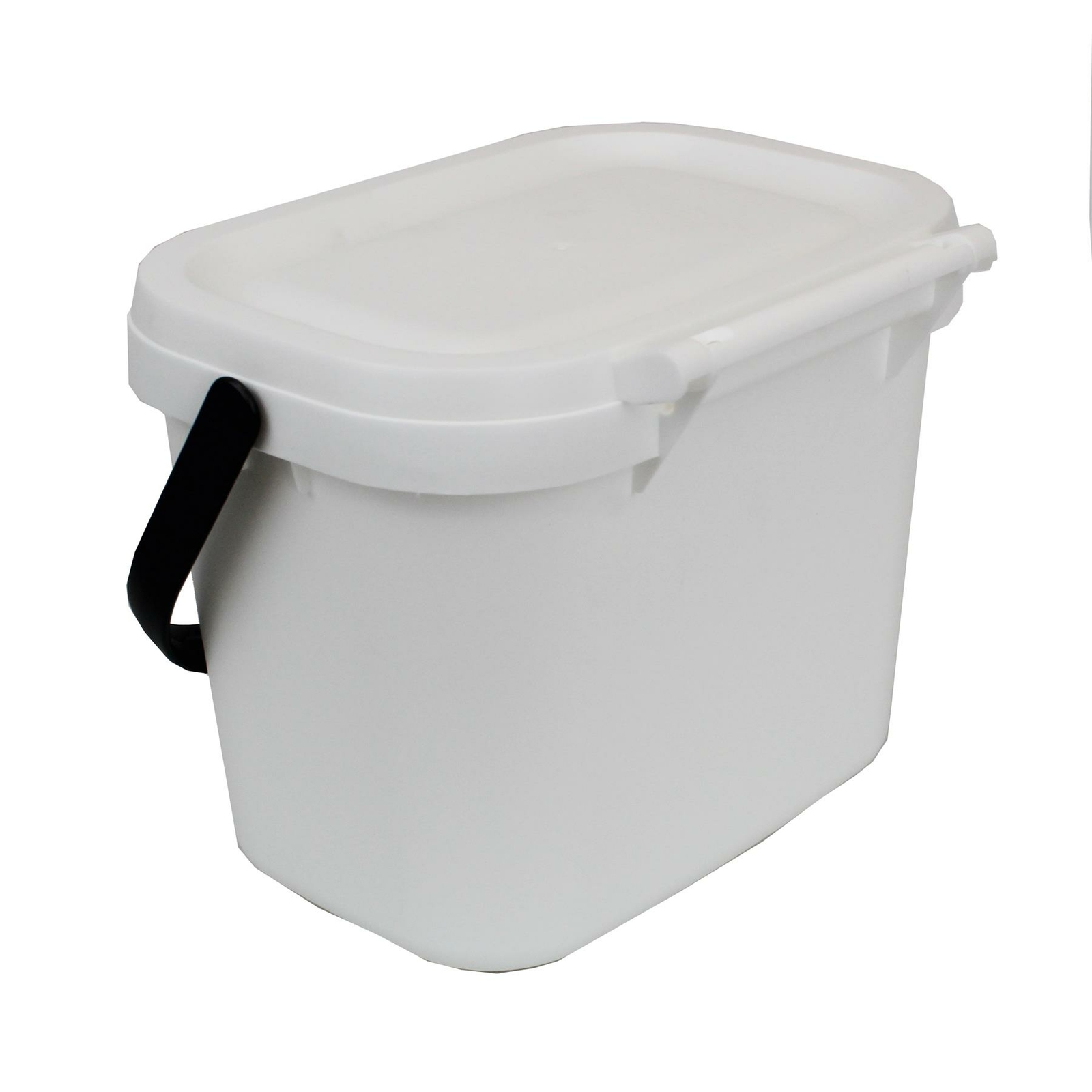 Addis Kitchen Caddy for Food Waste or Storage – White & Grey – 4.5L ...