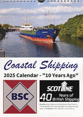 Coastal Shipping Calendar 2025 | eBay UK