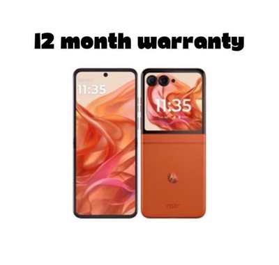 Motorola Razr 50 256GB Spritz Orange Unlocked Refurbished Excellent ...