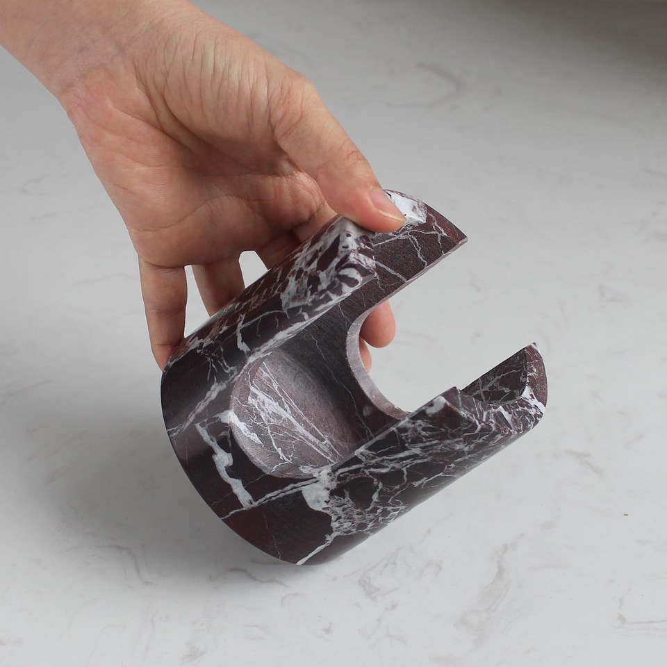 Natural Marble Travertine Sponge Holder for Kitchen Counter, Drying ...