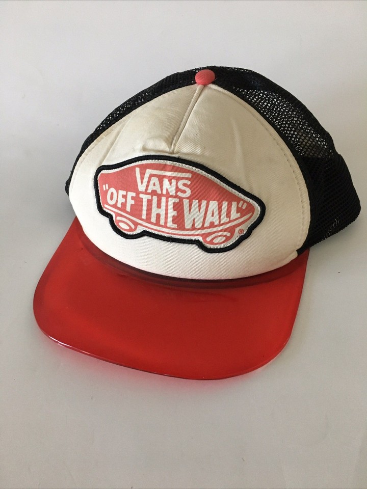 Cap Vans Attendance Trucker Tilly’s Vans Girls Transparent Clear Red ...