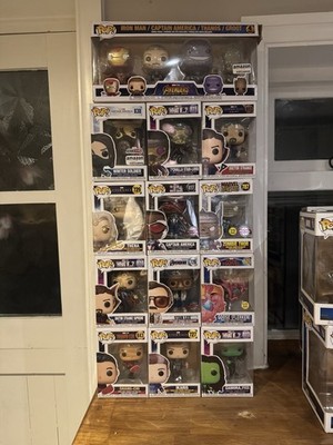 Bundle of Marvel Funko Pops large And Small With Exclusives And Deluxe ...