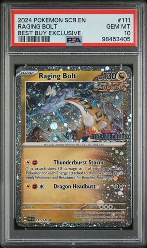 Raging Bolt 2024 Scarlet & Violet: Stellar Crown #111/142 Holo Price ...
