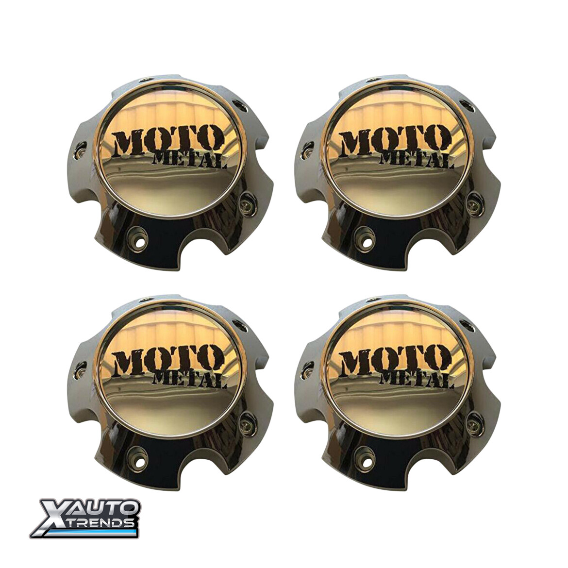 4 x Moto Metal Wheel Center Cap Chrome MO989C03 | eBay