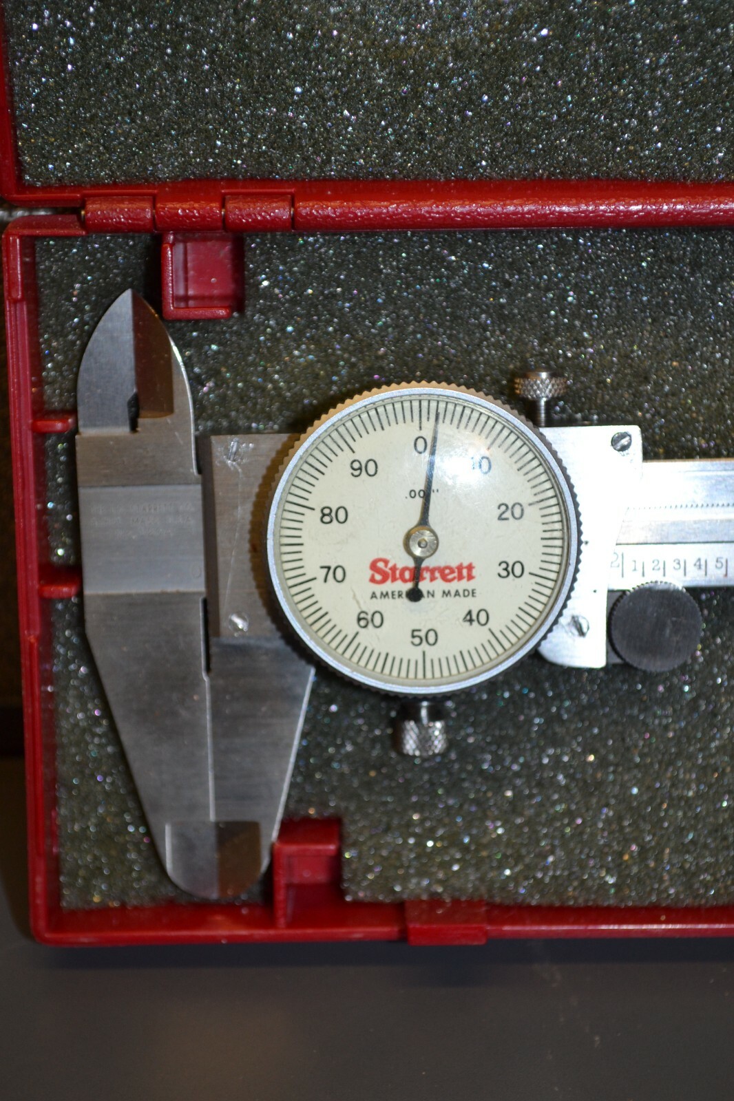 Starrett 120A-6 Dial Caliper, 0-6" Range, .001" Graduation | eBay