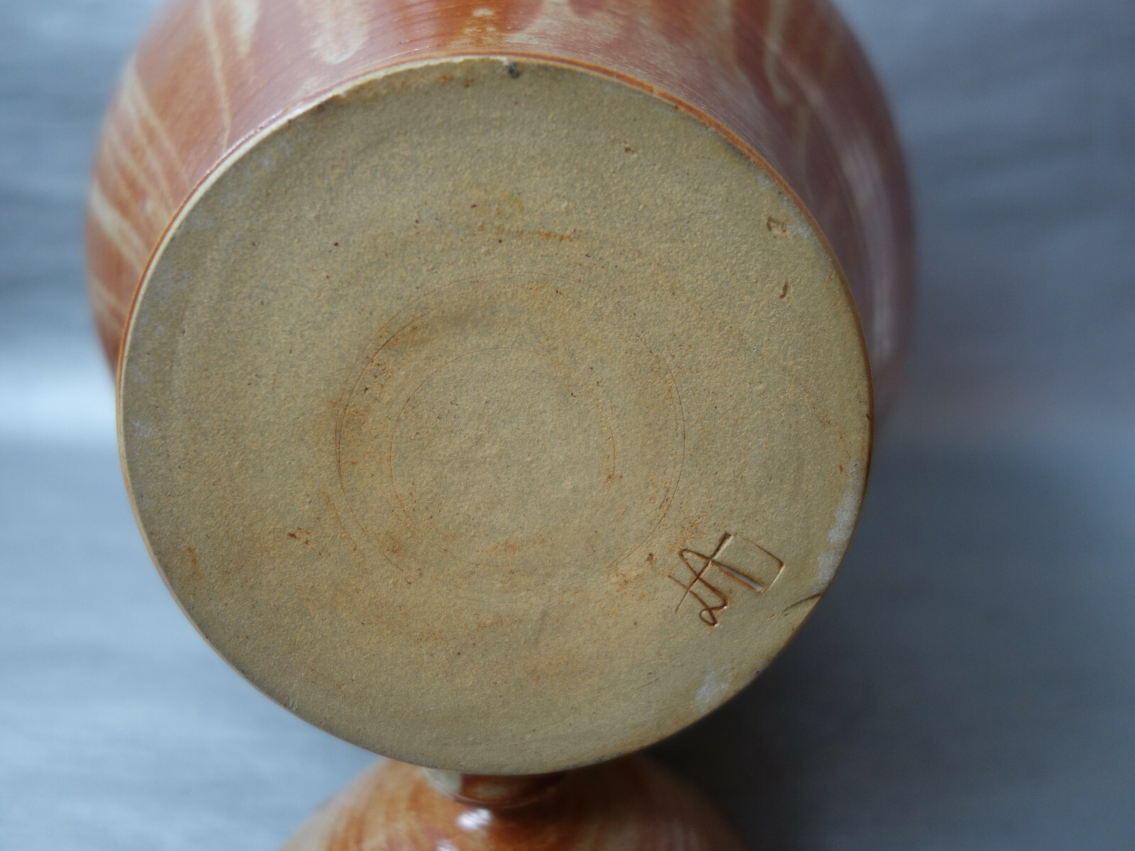 Daniel Auger (1929-2019) Saint-Amand-en-Puisaye vinaigrier en grès ...