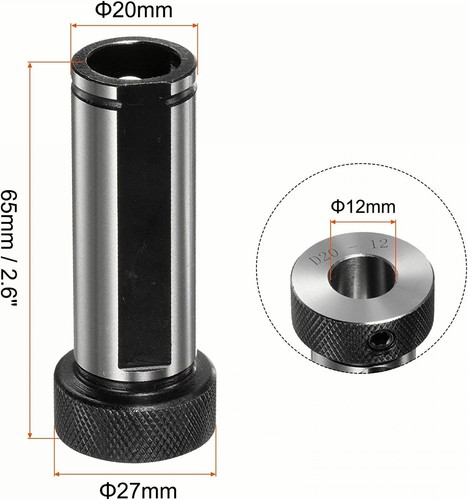 D20-12 Turning Tool Sleeve CNC Milling Socket Tool Holder U drill ...