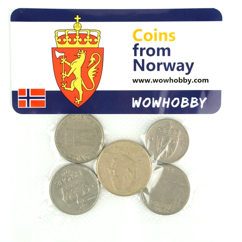 Collectible Norwegian Coin Set | 5 Unique Random Coins from Norway | eBay