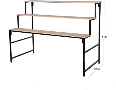 Hi-Line 3 Tier Step Unit 1.2M - 3M Wide Market Stall Display Stand ...