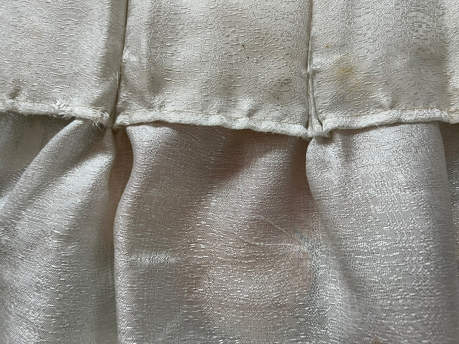 2 Pair VTG 60’s Fiberglass Curtains Drapes Floral 23”X84” Pinch Pleat 4 ...