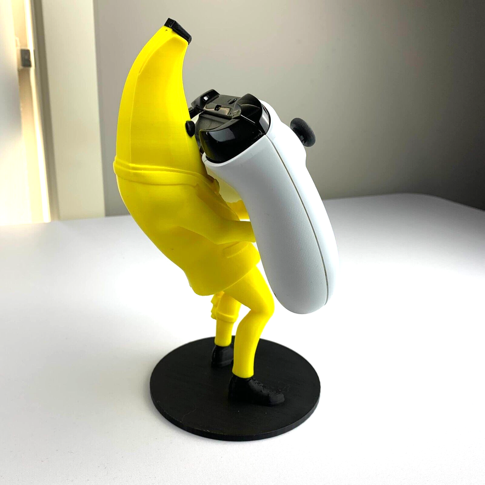 Fortnite Peely Controller Stand 3D Printed Gamer Kid Novelty Gift Xbox ...