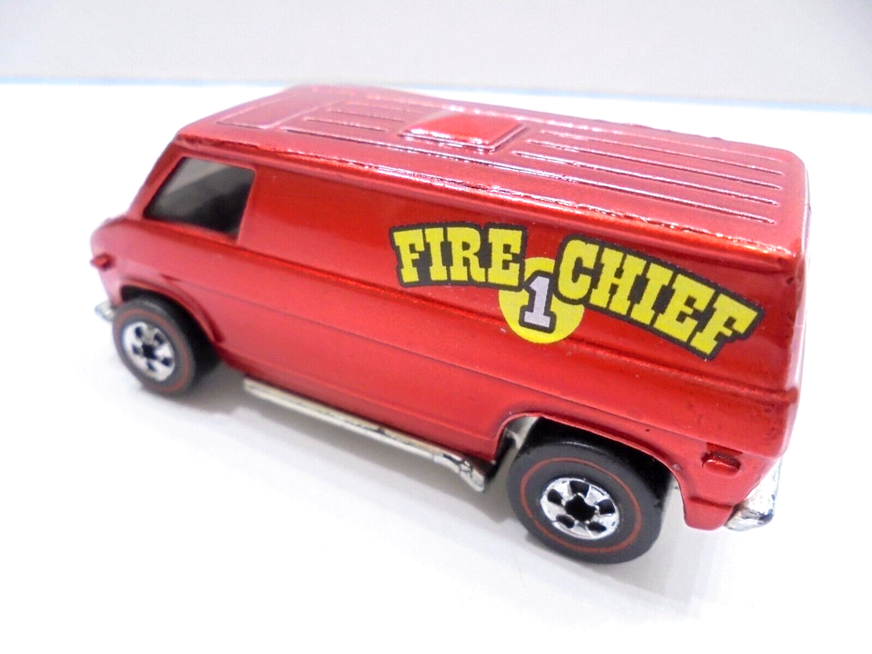 Hot Wheels Redlines Super Van Spectraflame Red Fire Chief PRO ...