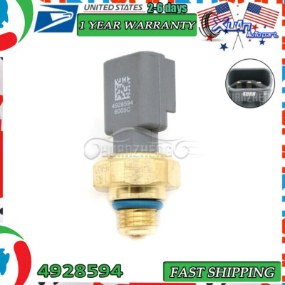 NEW 4921497 Pressure Sensor For Cummins ISX For DODGE RAM 2500 3500 6 ...