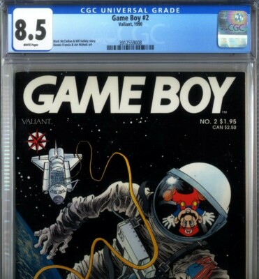 PRIMO: GAME BOY #2 Nintendo video game comics Zelda Mario Valiant CGC 8 ...