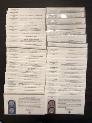 1999-2008 P D, Complete Set of 50 State Quarters FDCs, One with Minor ...