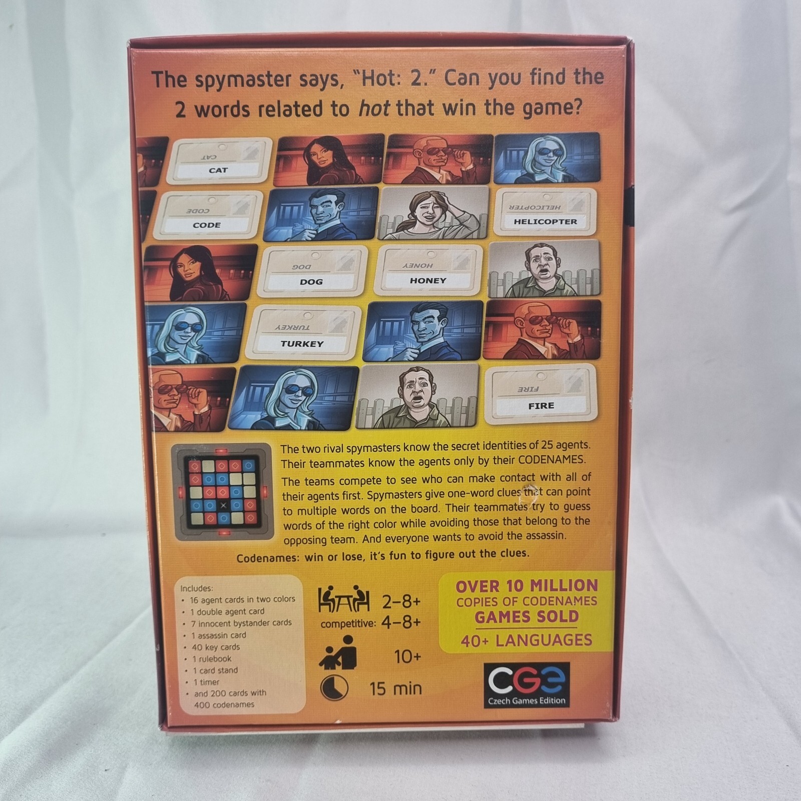 Czech Games Codenames Spymaster Board Game Sealed Cards Never Used ...