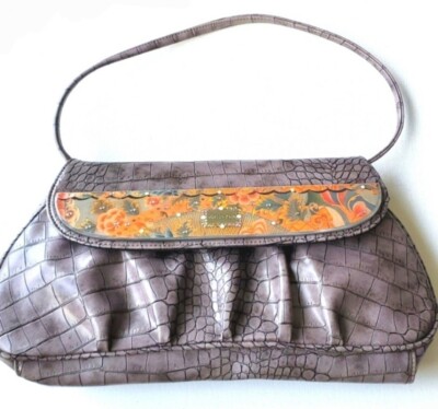 Vintage Stella Page Design LTD Edition 9166 Clutch Shoulder Bag Faux ...