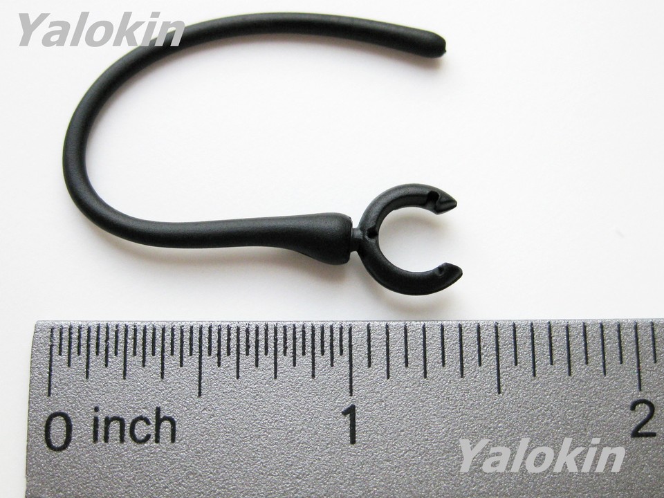 3 New Small Black Spout Earbuds and Earhook for Jawbone Icon HD ...