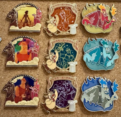 Disney Park Pack Pin Set 2018 LE 500 Collector Pins from HERCULES ...
