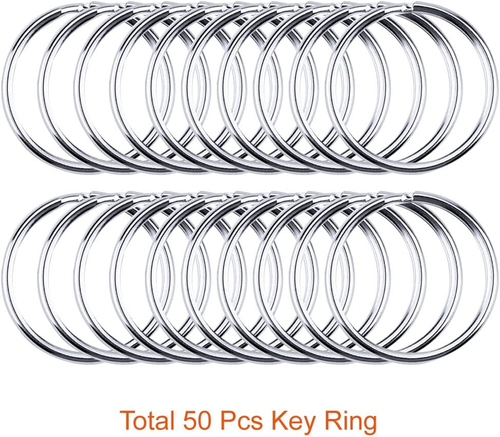 100 Pcs Key Chain Hooks with Key Rings (Large Size) | eBay