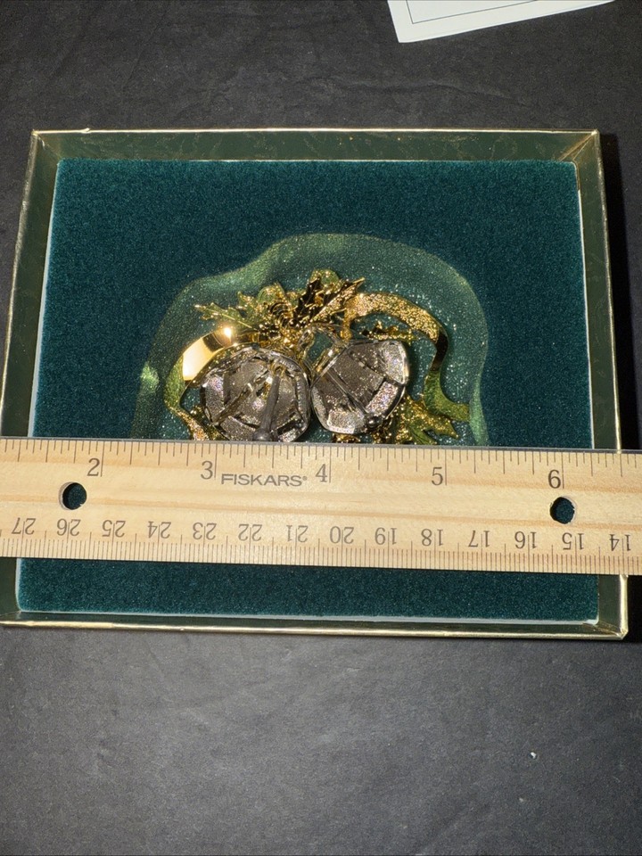 Vintage Baldwin Brass 24k Gold Over Brass TOLLING BELLS Christmas ...