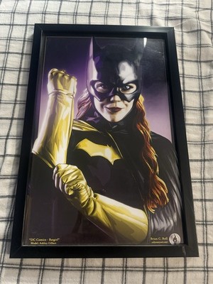 Batgirl Poster 18"x11" Barbara Gordon Oracle DC Comics Wall Art With ...