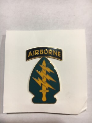 ASU / Special Forces, Airborne Tab, Combat Service Identification Badge ...
