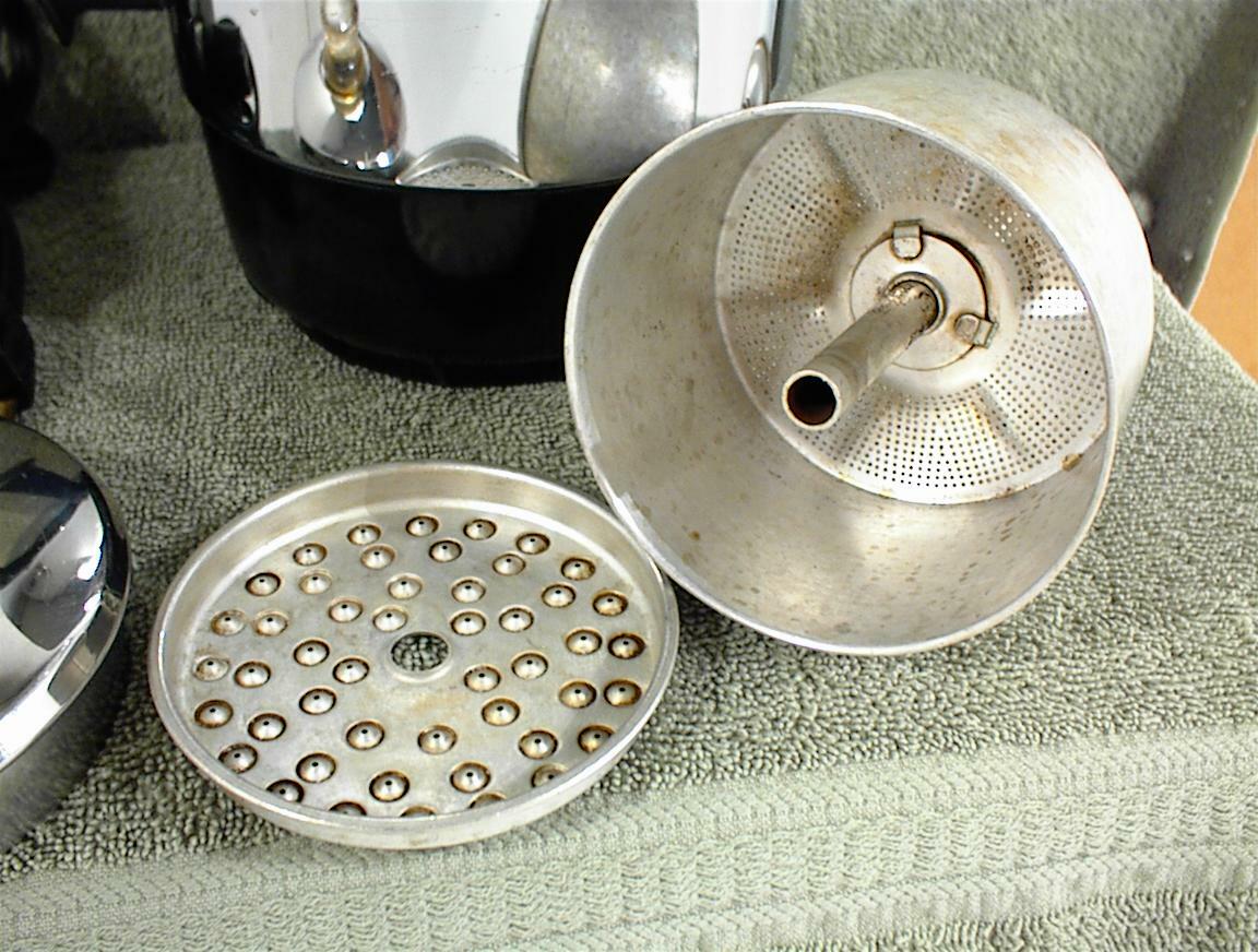 Vintage GE GENERAL ELECTRIC AUTOMATIC PERCOLATOR 36P12 COFFEE POT MAKER ...