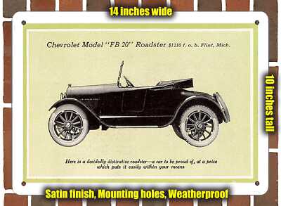 Metal Sign - 1922 Chevrolet (Sign Variant #14) | eBay