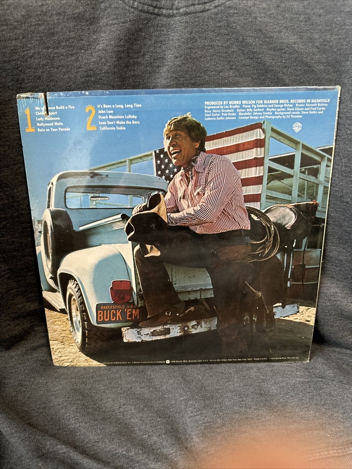 Buck Owens "Buck 'Em" 1976 Country LP, SEALED/ Original Pressing ...