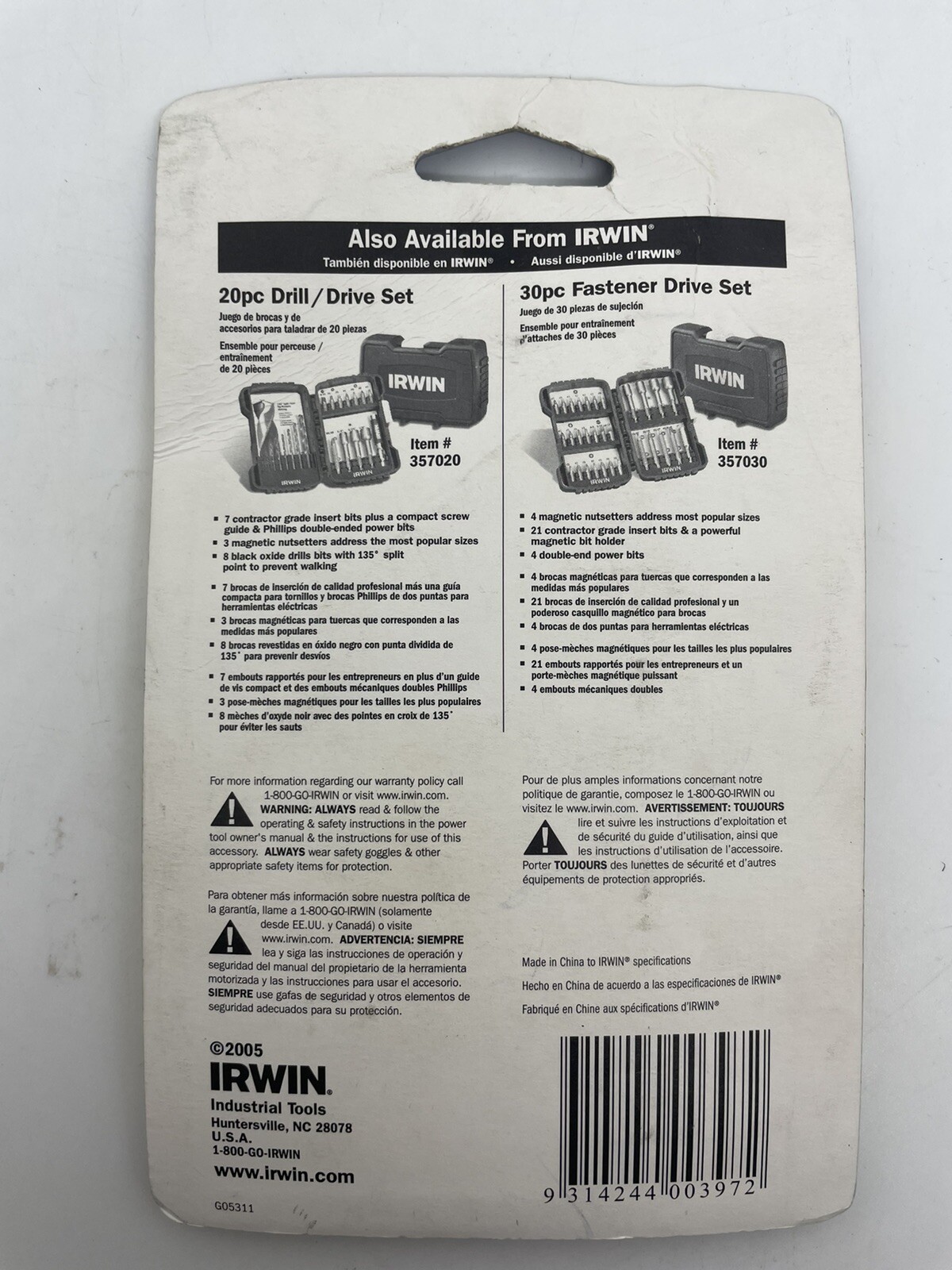 Irwin Magnetic Drive Guide Set 3057011DSAU 9314244003972 | eBay