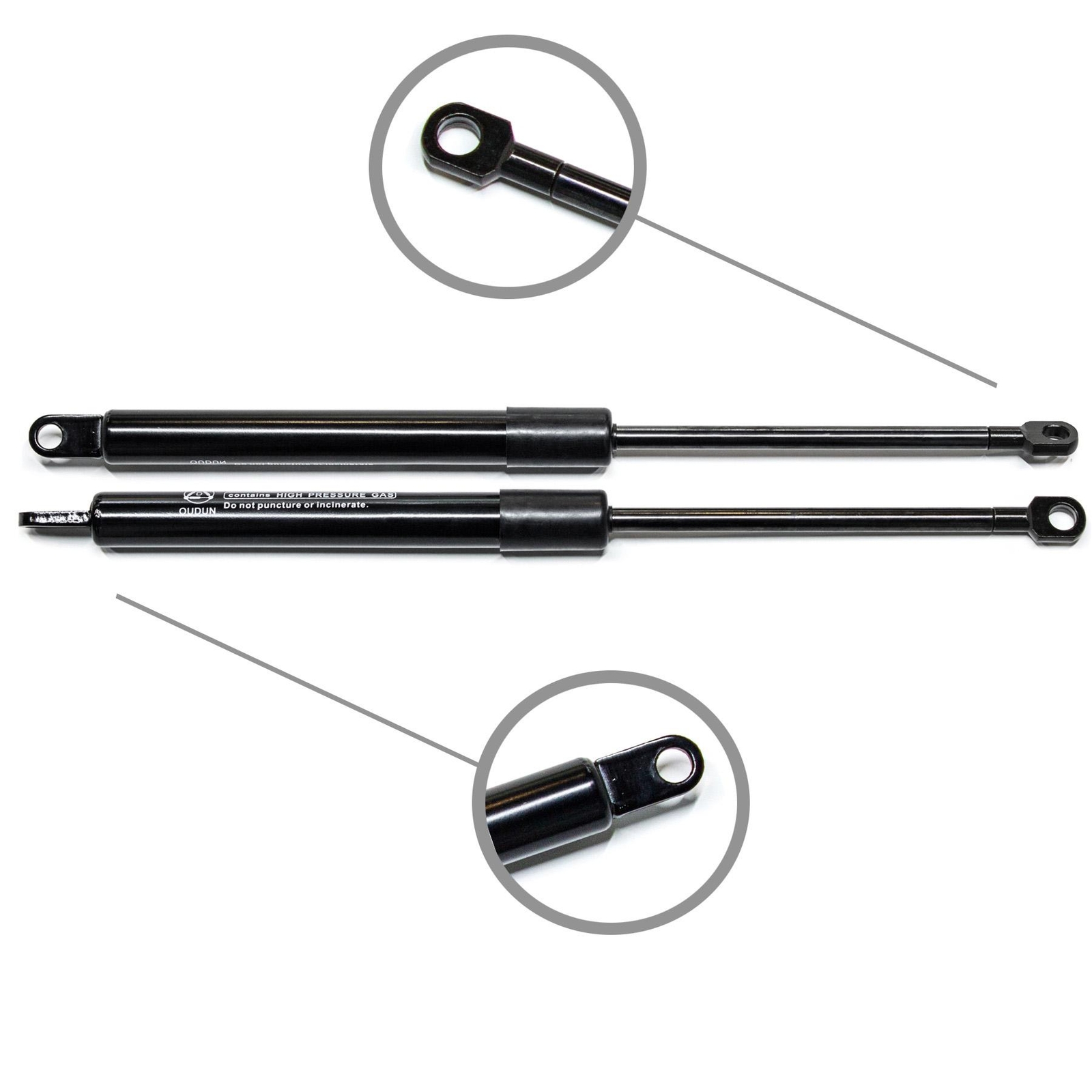 2 Front Hood Bonnet Lift Support Struts Arm Fit Chevy Pontiac Buick ...
