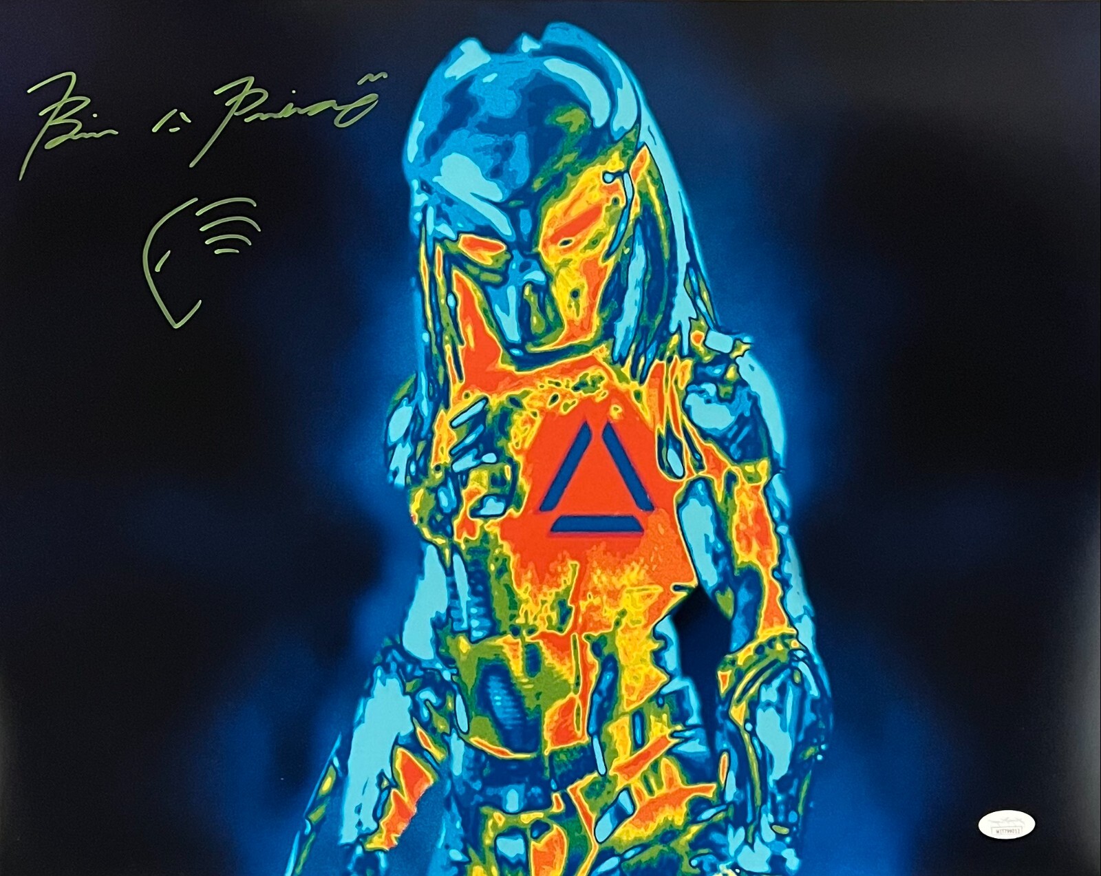 Brian A. Prince autographed signed inscribed 16x20 photo The Predator ...