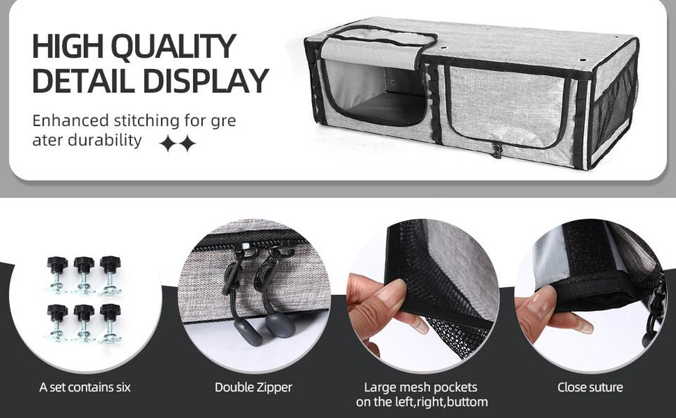 Overhead Soft-Sided Storage Cabinet 36"for Benz Sprinter For Ford ...