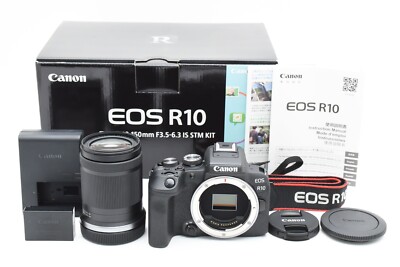Canon EOS R10 RF-S 18-150mm f/3.5-5.6 Lens Kit in Box IS STM [Exc++ ...