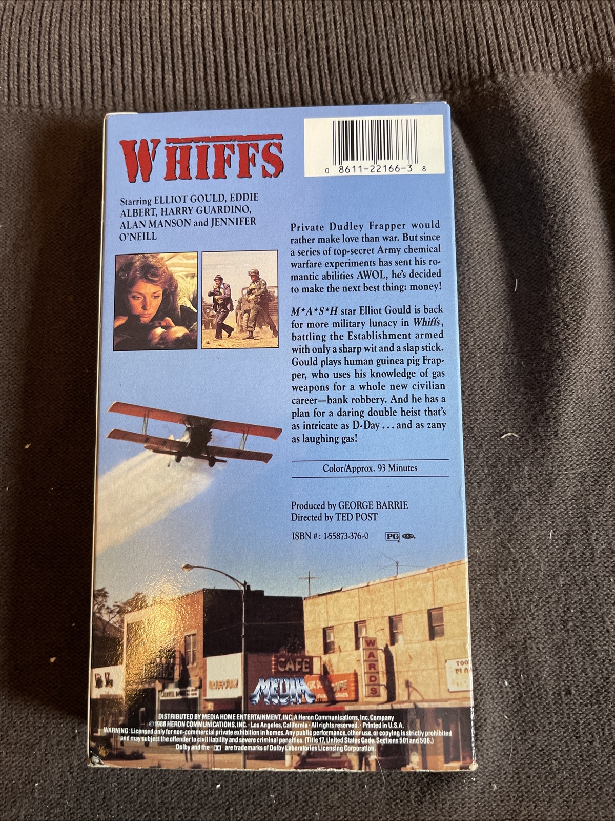 Whiffs VHS Elliot Gould, Eddie Albert, Jennifer O'Neill 86112216638 | eBay