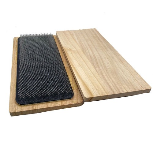 28X12 cm wood Drawing Mat Hair Holder For Wig Making use Card with ...