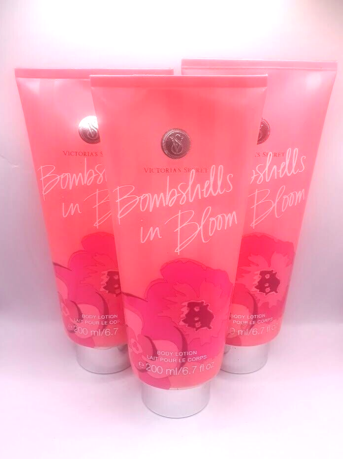 VICTORIA'S SECRET BOMBSHELLS IN BLOOM BODY LOTION 6.7 FL OZ (SET OF 3 ...