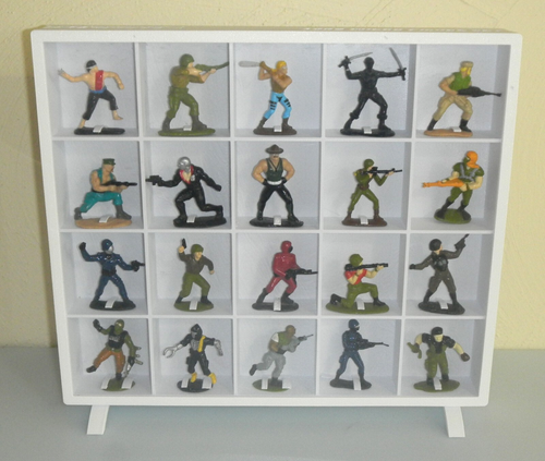 1989 Vintage G.I. GI Joe 3.75 ARAH Lot Mini Micro Figure Set Complete w ...