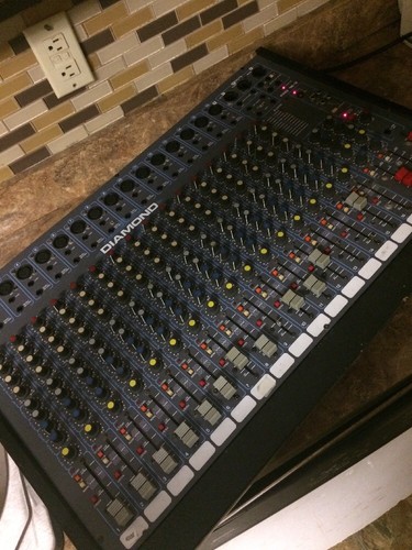 Diamond StudioMaster Pro 16-3 16 Channel Mixer Mixing Board Studio ...