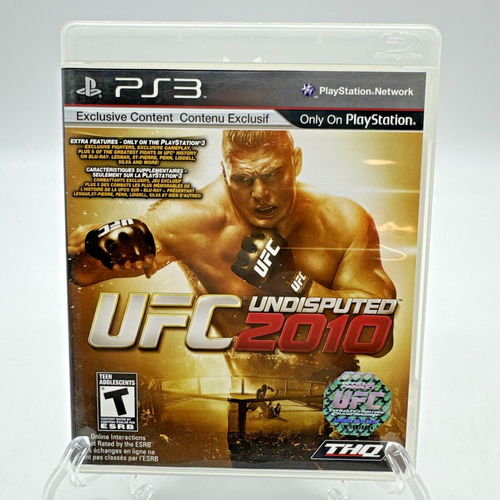 UFC Undisputed 2010 Sony PlayStation 3 PS3 2010 Complete w/Manual CIB ...