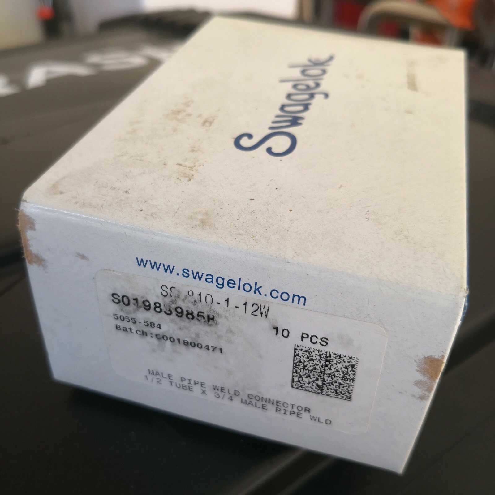 10pack Swagelok Ss-810-1-12w Male Pipe Weld Connector 1/2 X 3/4 Reducer ...