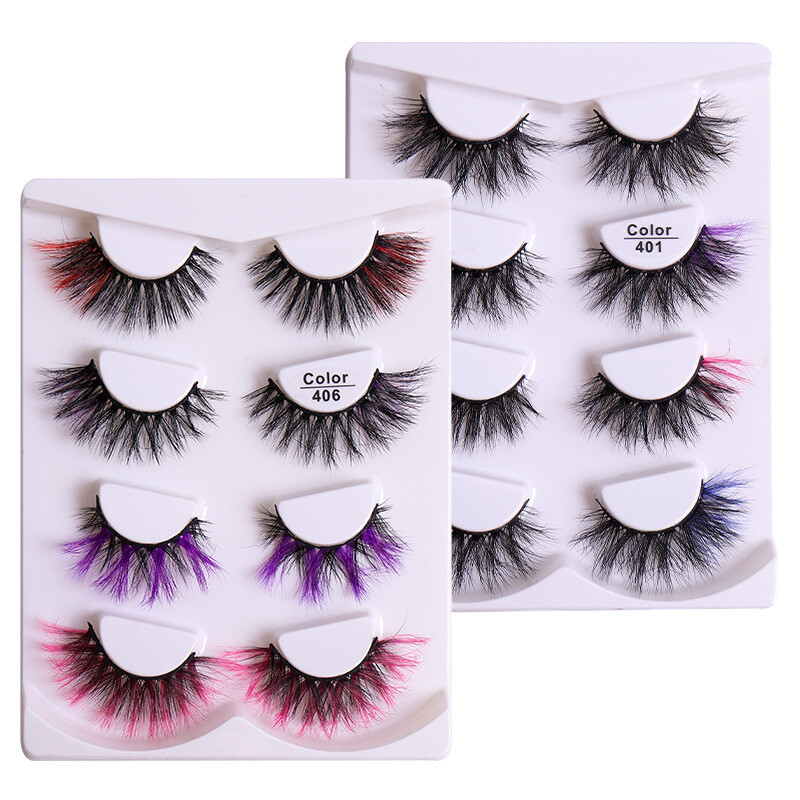 False Eyelashes Mink False Eyelashes Color False Eyelashes Makeup ...