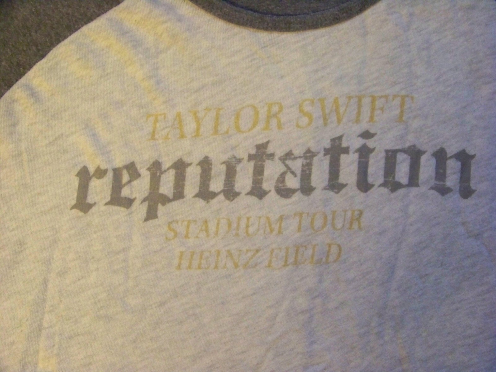 RARE TAYLOR SWIFT Reputation Tour Heinz Field Shirt … - Gem