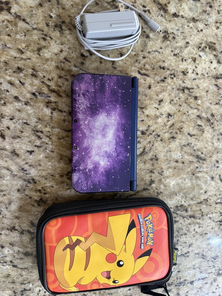 Nintendo New 3ds XL RED-001 Galaxy Edition Console - Tested & Reset ...