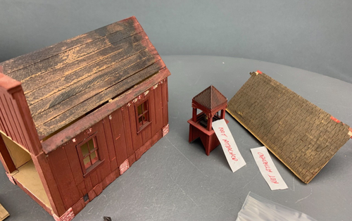 O On3 On30 Thomas A. Yorke FH-111 Fire Hall Craftsman Structure O2673 ...