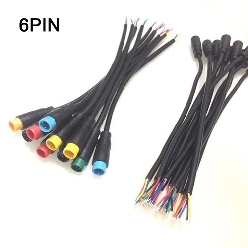 M8 6 Pin DC Female Male Connectors for Electric Bikes 5 Pairs ...
