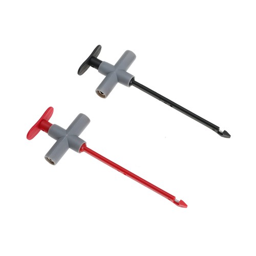Puncture Probe Test Leads Wire-Piercing Test Clip Multimeter Testing ...