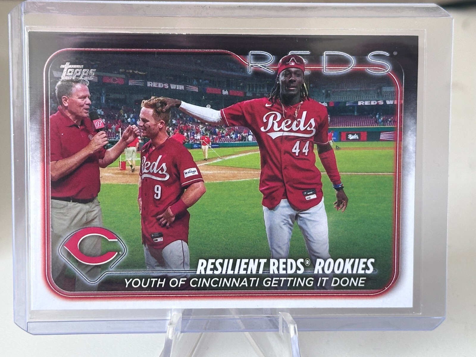 2024 Cincinnati Reds Team Card #133 Elly De La Cruz/Matt McLain | eBay