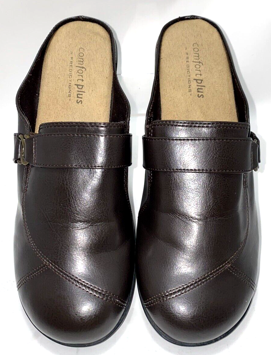 Comfort Plus by Predictions Women's Slip-on Mules Size 10 Brown B*O | eBay